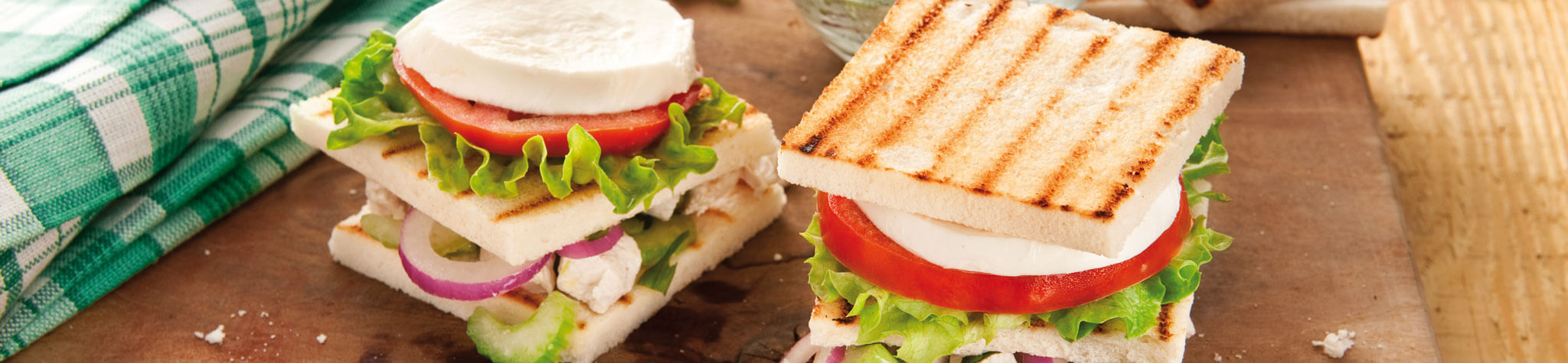 Rețetă - Sandvișuri cu salată de pui - Antipasti | Galbani